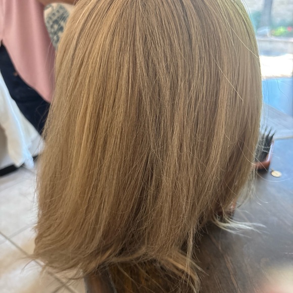Hair | Tan Layered Wig With Natural Gradient And Subtle Waves | Poshmark